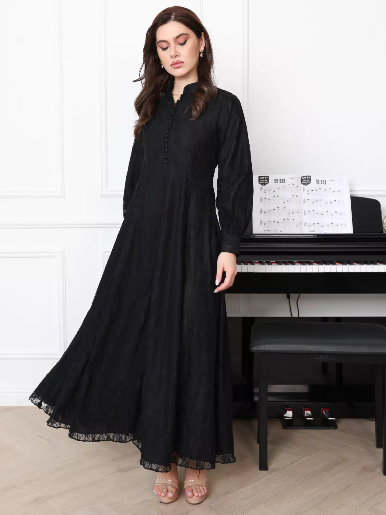 Buy Modest Solid Dresses Online | Stunning yet Stylish