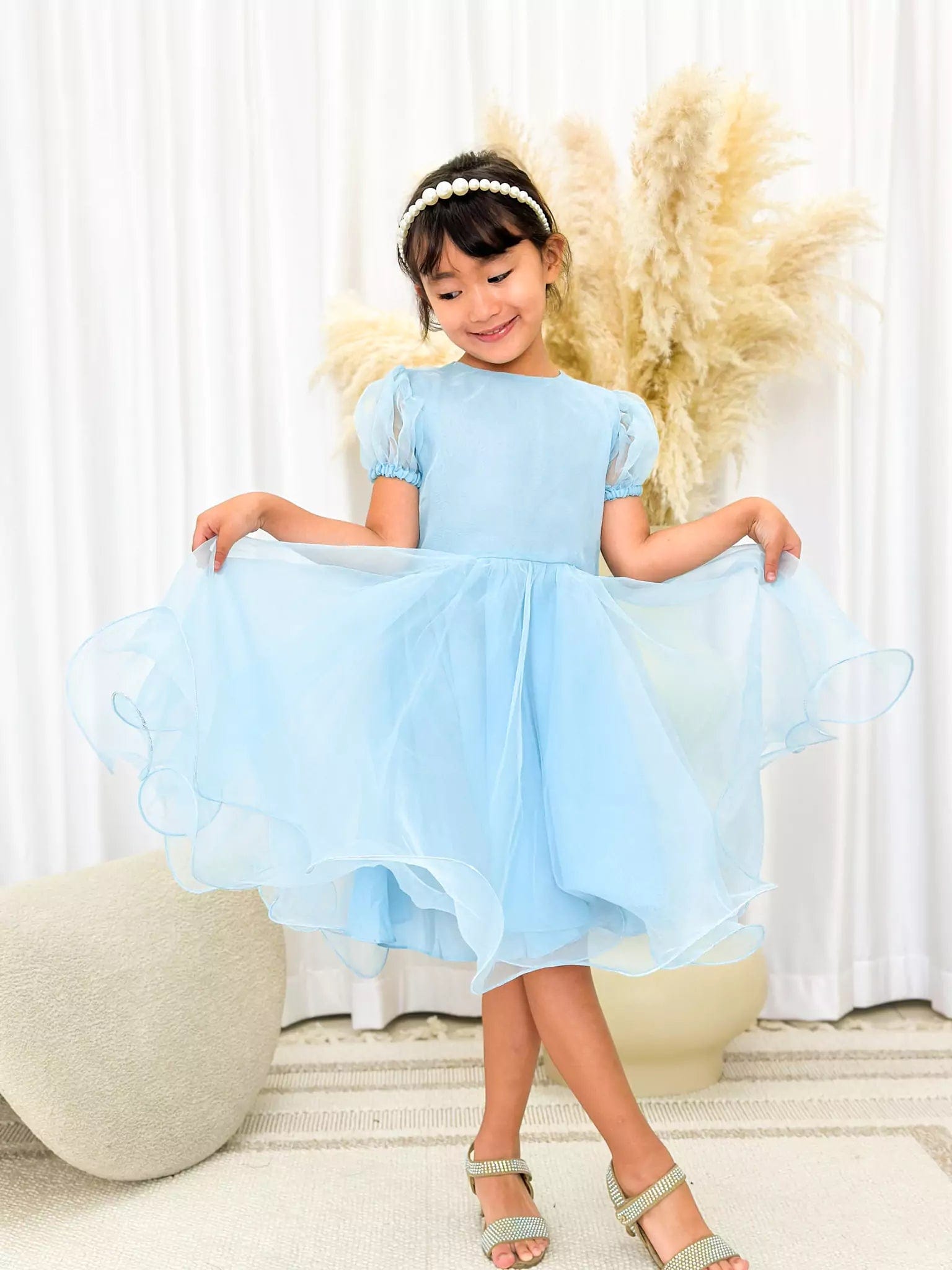 Mini Felipe Organza Dress
