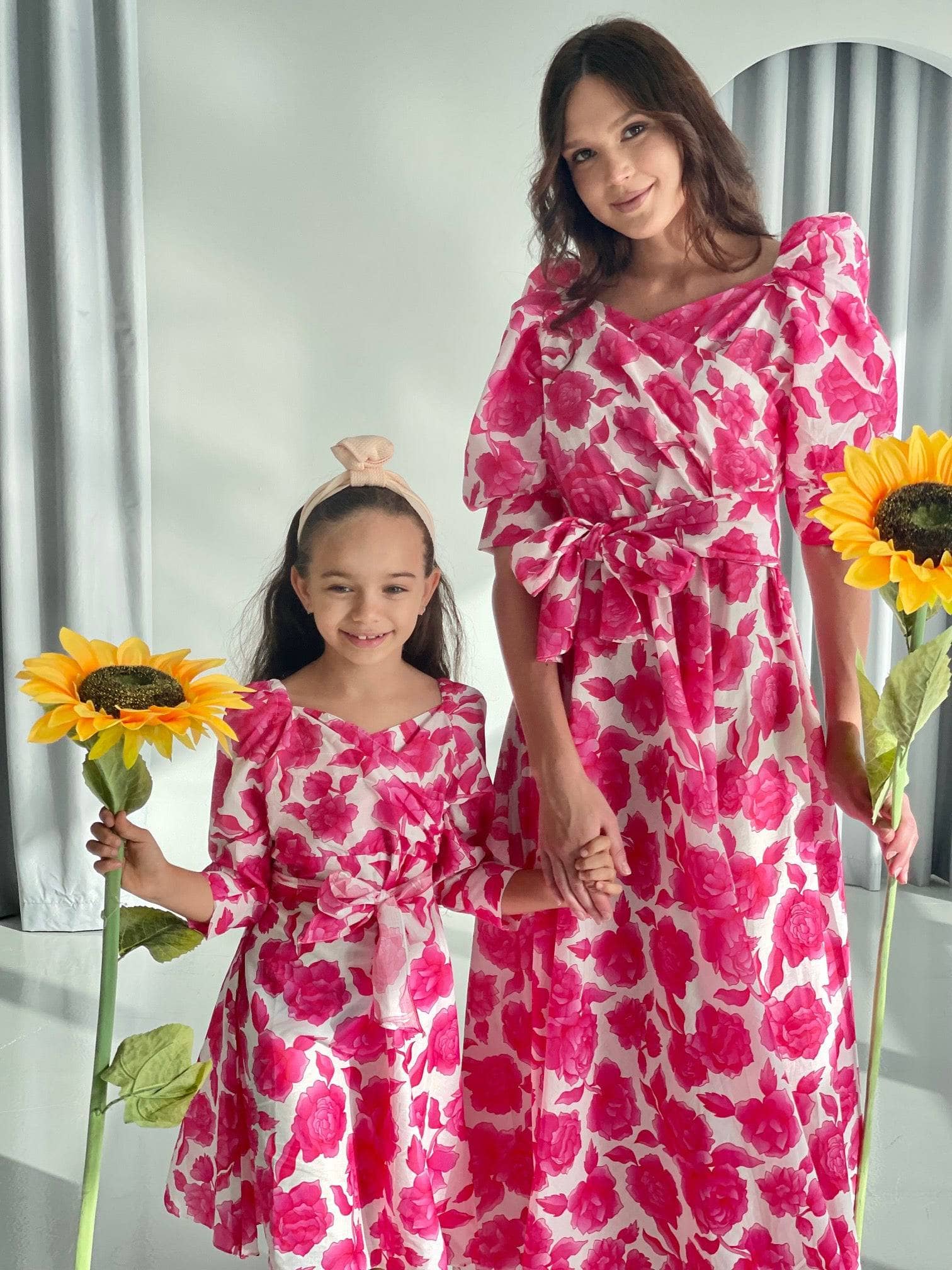 Mini Flora In Cotton Dress